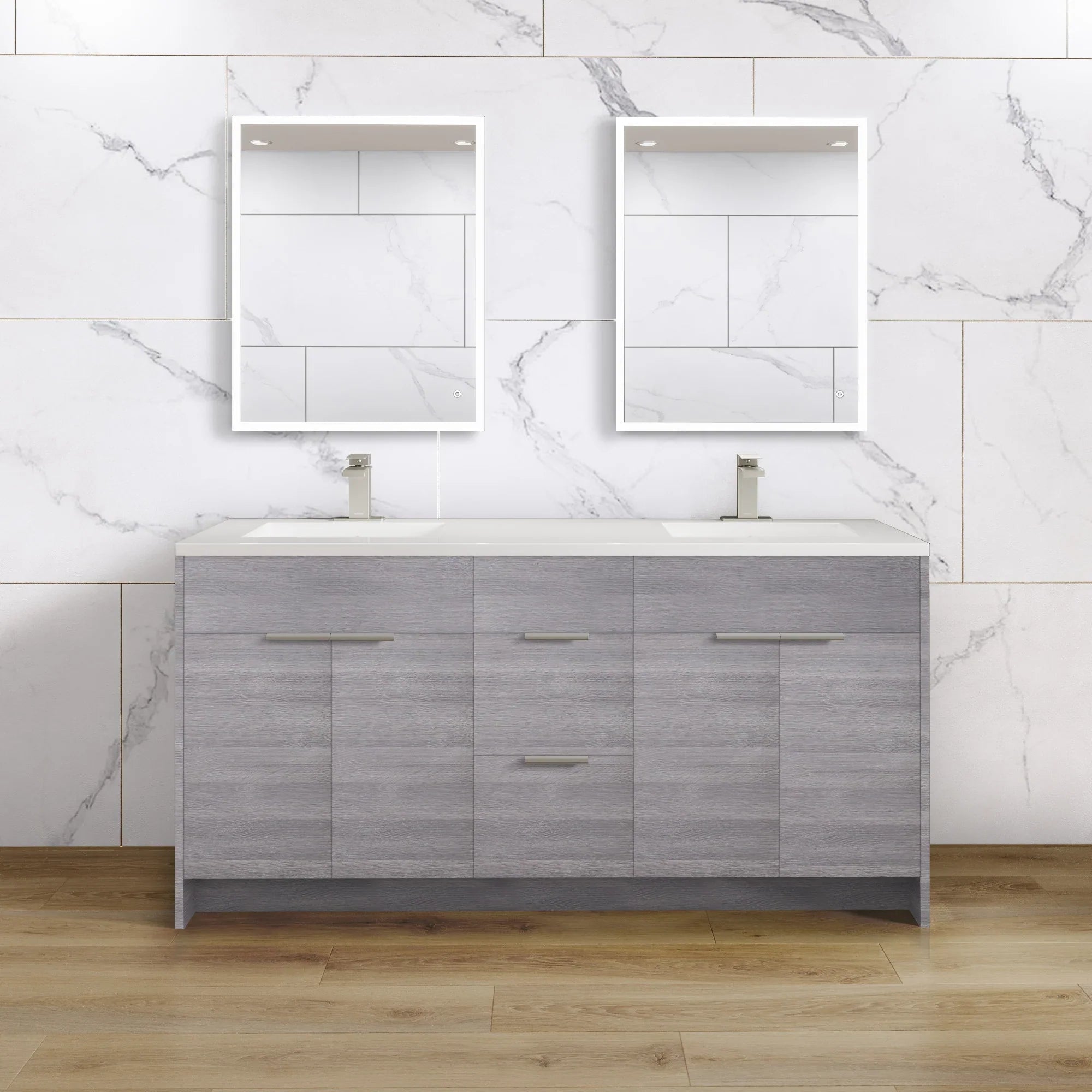 Torino Grey Wood Vanities Pre-Assembled – Tagged "End Panels"