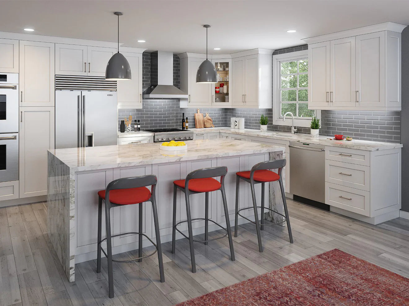 Snow White Shaker Cabinets Pre-Assembled – Tagged "Corner Base Cabinets"