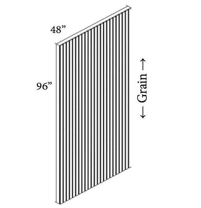 White Shaker Bead Board