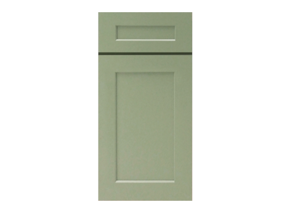 Sage Green Shaker Sample Door
