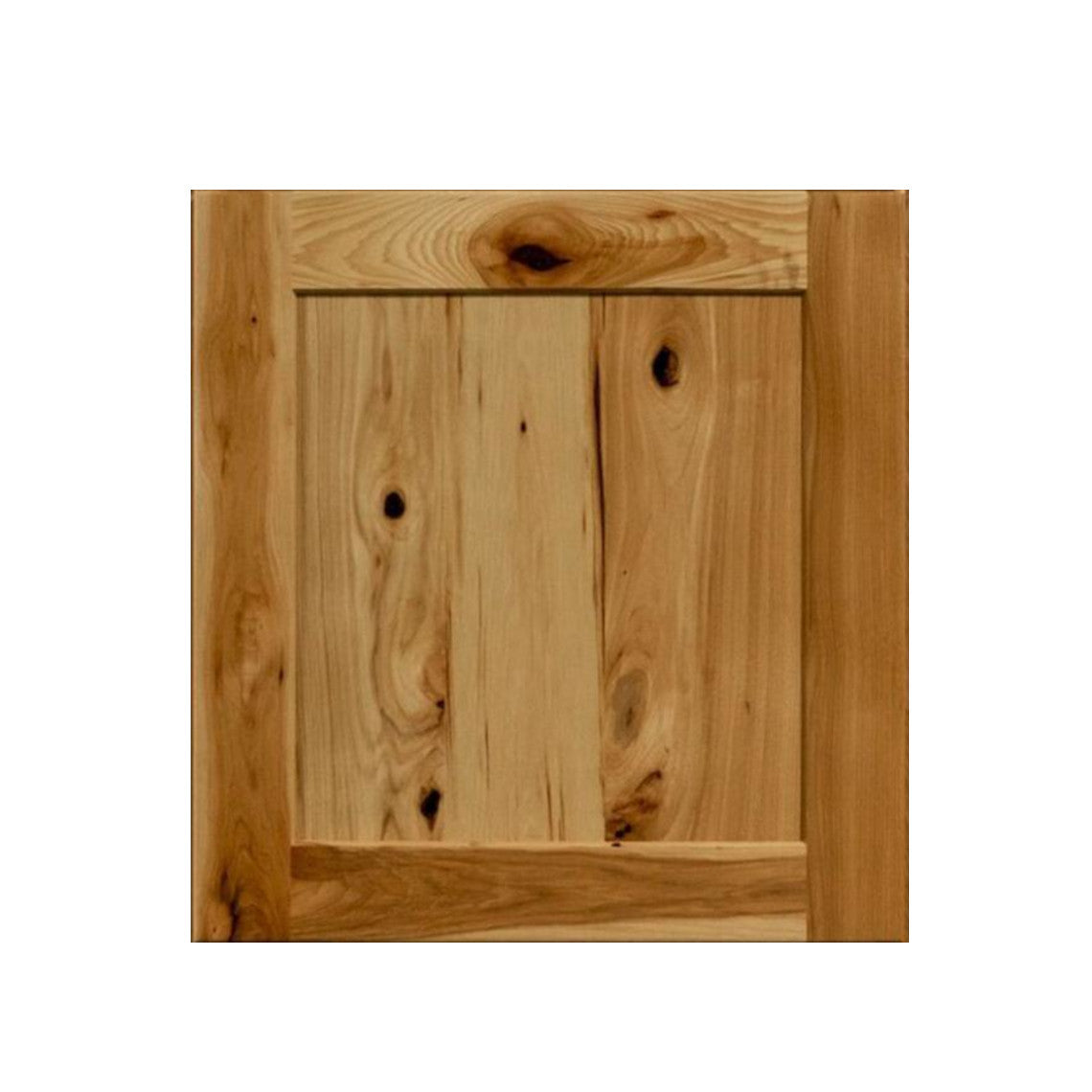 Knotty Hickory Shaker Vanity Decorative End Panel